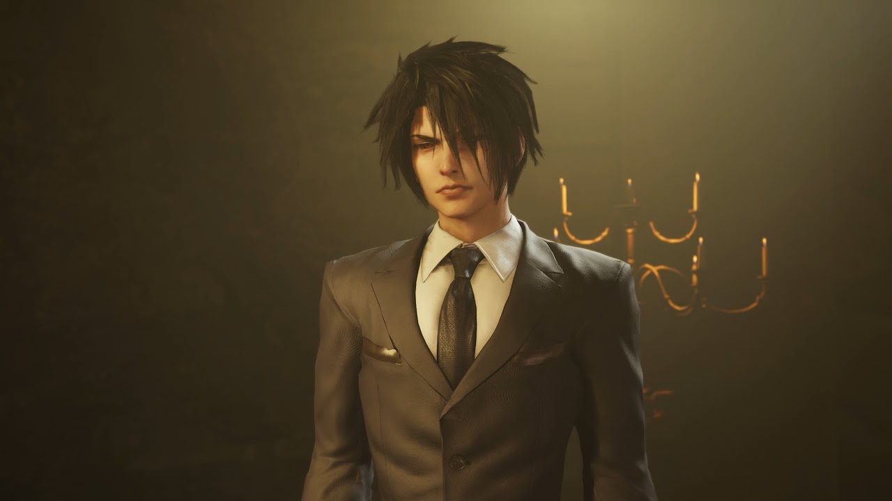 FF7 Rebirth: Vincent wears his Turks Suit (ft. Aerith and Barret) - YouTube