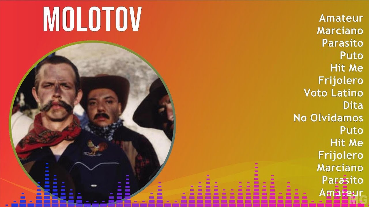 Molotov 2024 MIX Las Mejores Canciones - Amateur, Marciano, Parasito ...