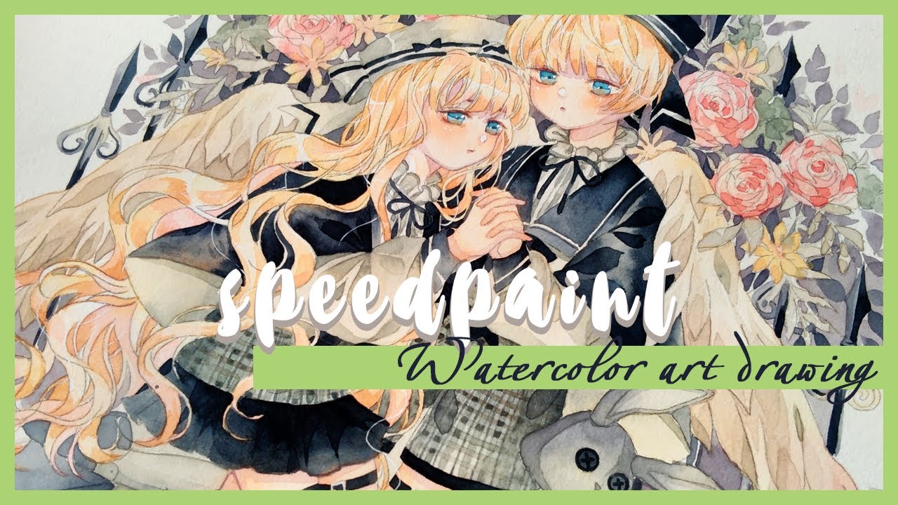 [speedpaint] Tô màu theo style nhẹ nhàng tình củm ️ Màu pastel của ...