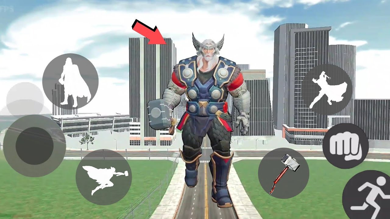 Thor Marvel Attack Franklin in Indian bike driving 3D - YouTube