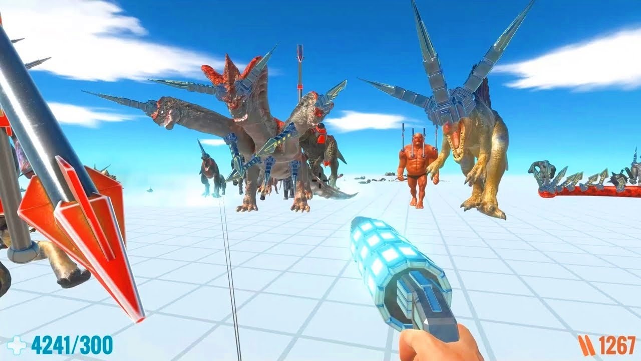 All Cyborg Units vs Me Animal Revolt Battle Simulator ARBS - YouTube