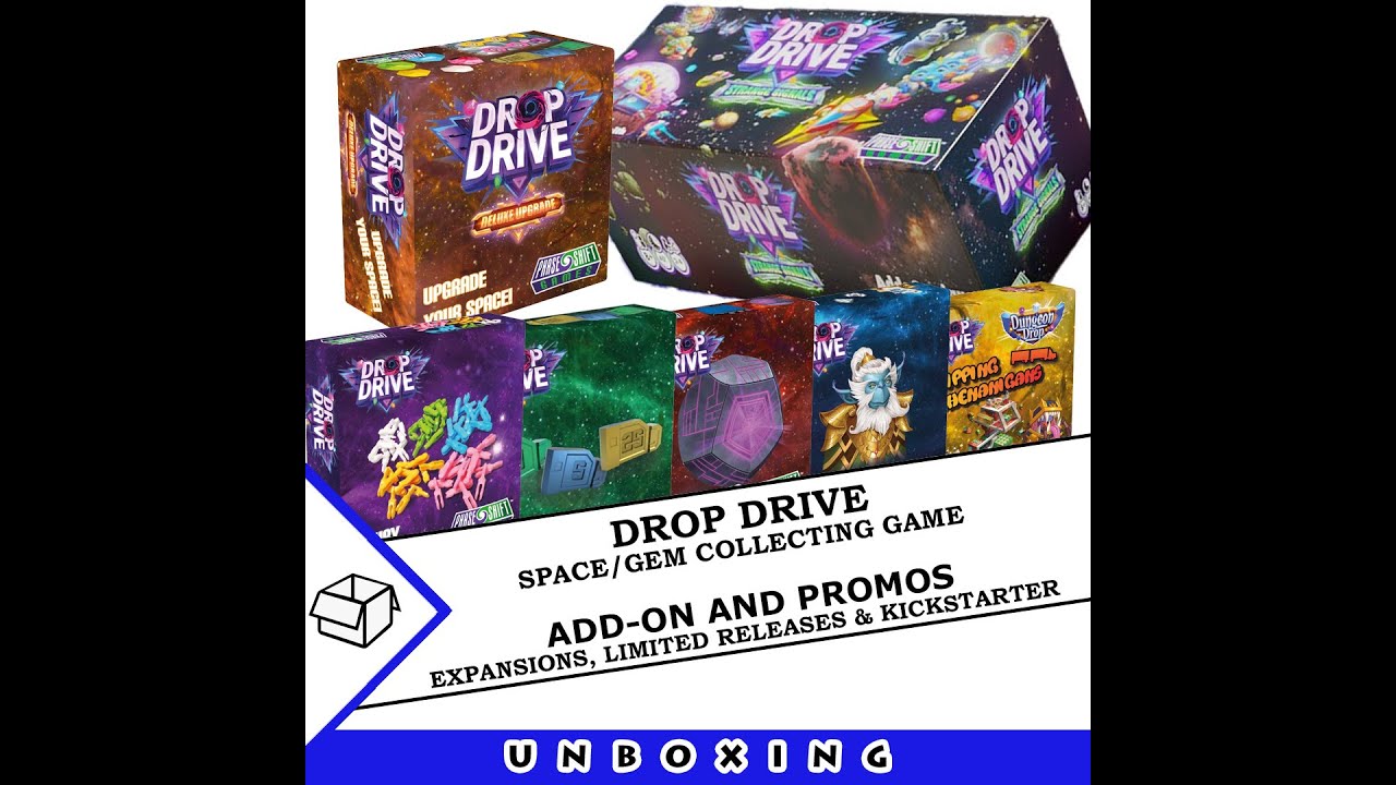 Drop Drive: Base Game - Part 3: Add-ons and Promos - YouTube