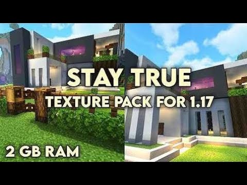 Stay True Texture Pack For Minecraft Pe 1.17 || 1 GB Ram || No Lag ...