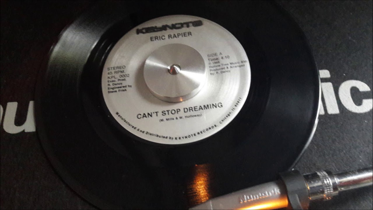 ERIC RAPIER 7INCH 88 / CAN'T STOP DREAMING - YouTube