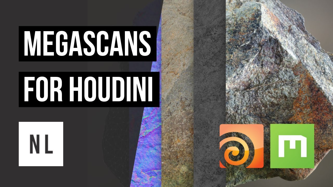 Megascans for Houdini - YouTube