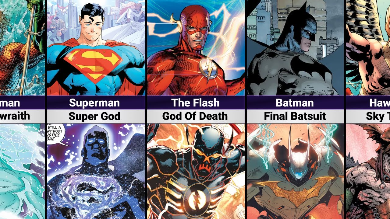 The Most Powerful Versions of DC Characters! - YouTube