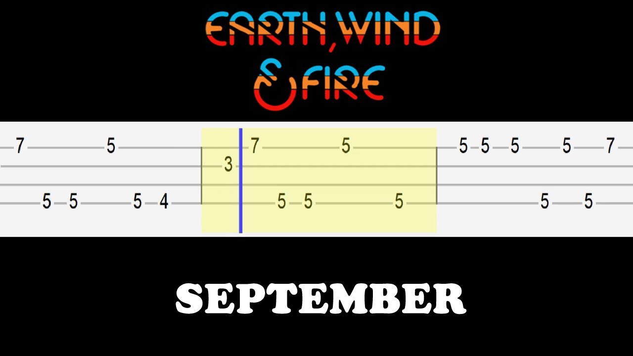 Earth, Wind & Fire - September (Easy Ukulele Tabs Tutorial) - YouTube