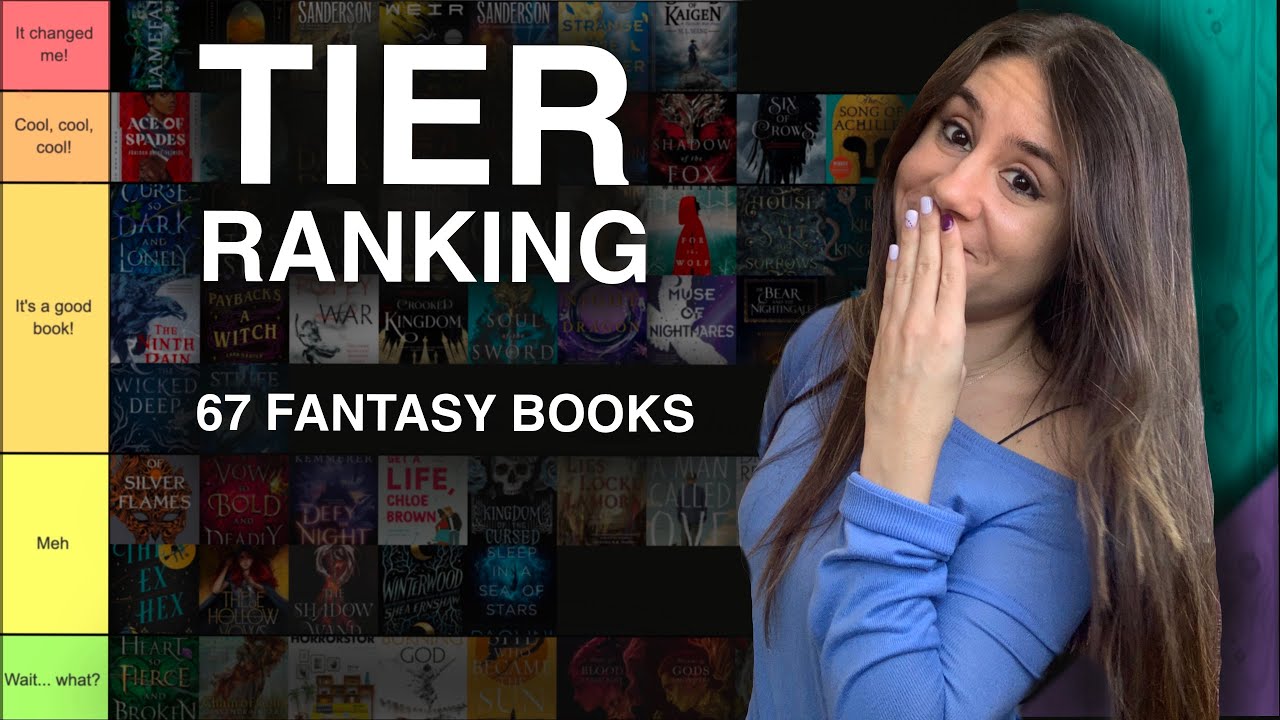 TIER RANKING ALL FANTASY BOOKS I'VE READ IN 2021: 1 line review each 📚👀 ...