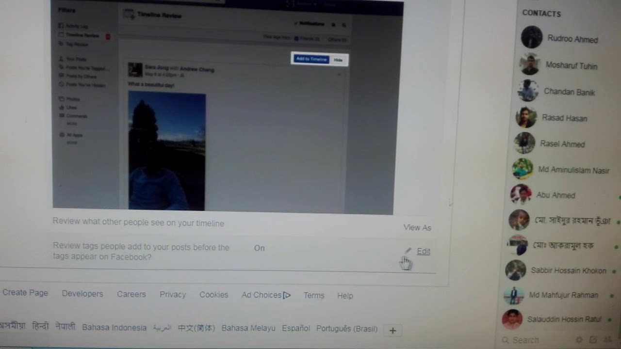 Facebook Tagging Notification OFF - YouTube