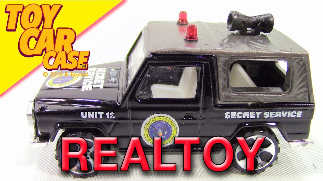 REALTOY Secret Service Jeep - YouTube