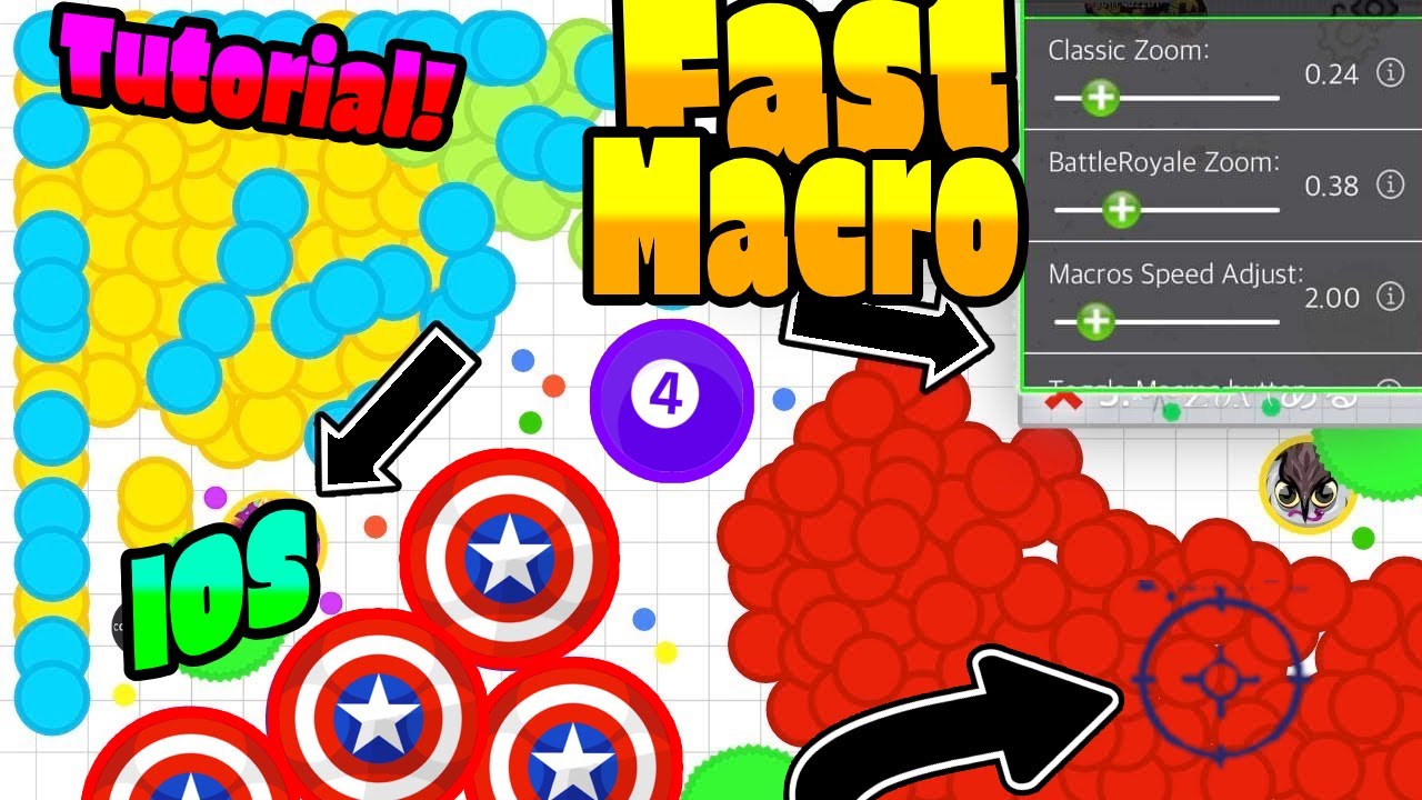 Agar.io Mobile | FASTEST MACRO BUTTON IOS (FULL TUTORIAL) - YouTube