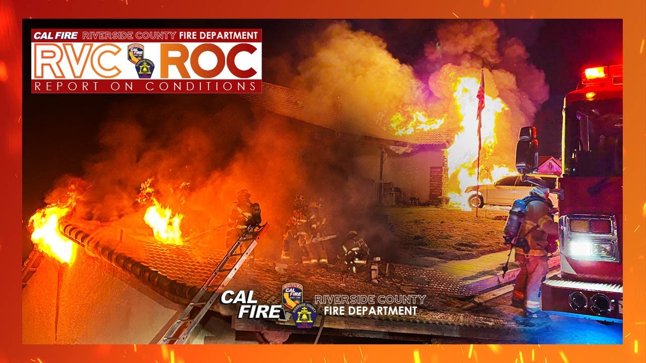 Residential Structure Fire in the City of Indio // February 5, 2025 ...