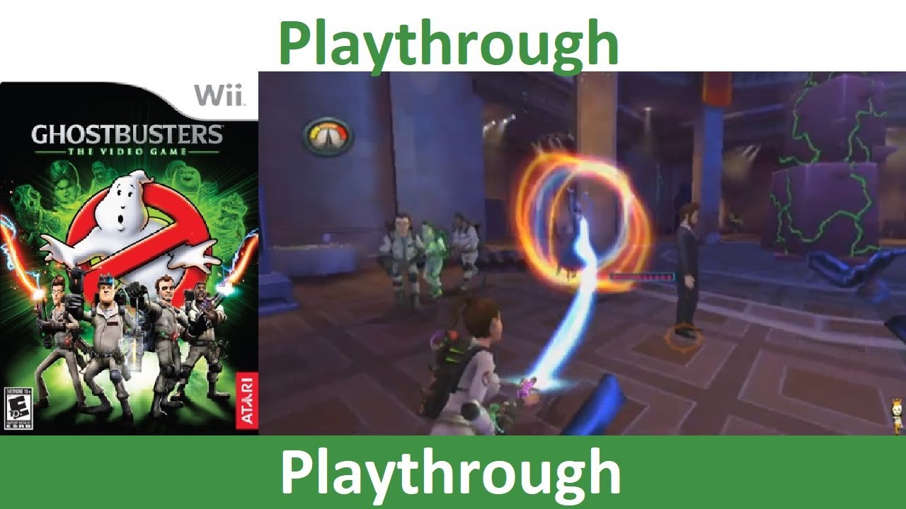 Ghostbusters Nintendo Wii Playthrough - YouTube