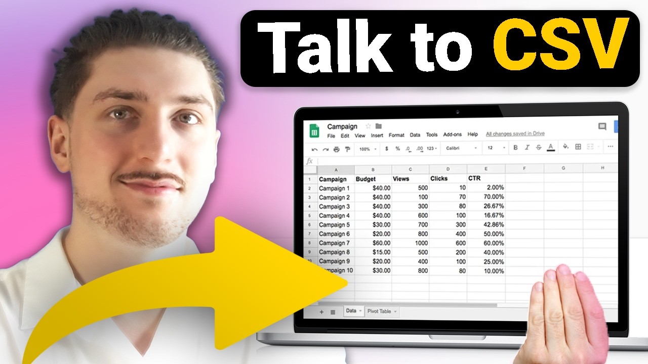 How to Talk to CSV Files with AI (Very Easy) - YouTube