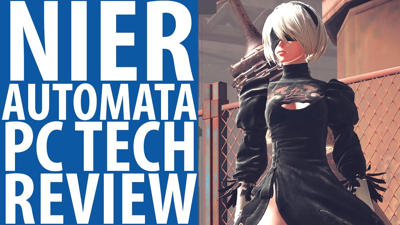 Nier: Automata PC tech review - YouTube