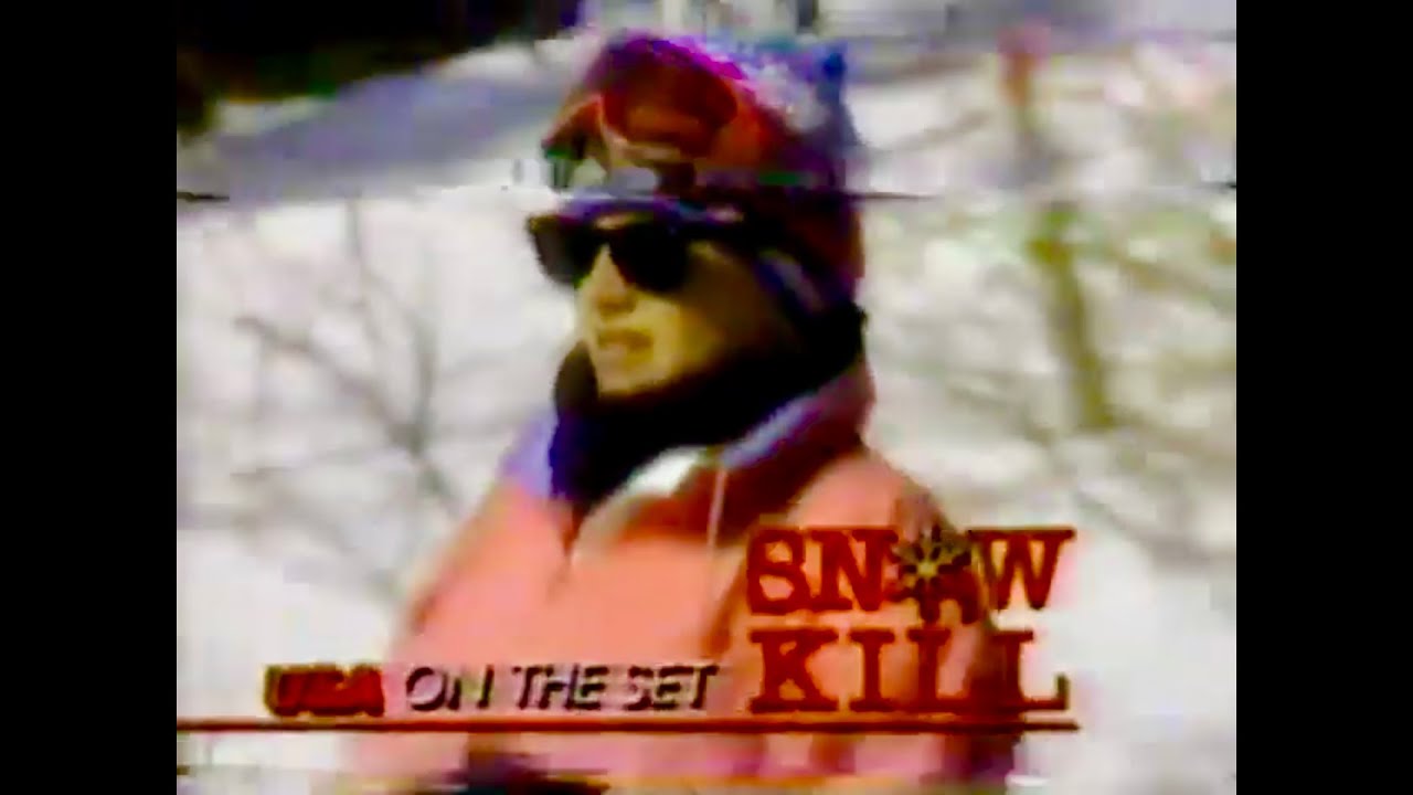USA Network (1991): Snow Kill “On the Set” - YouTube