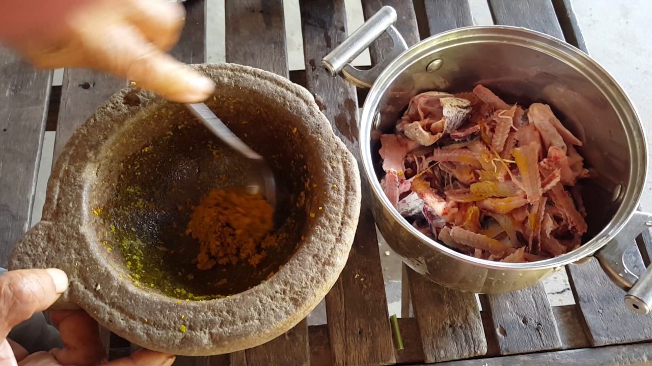 How To Make Sweet And Sour Fish Bone Soup - Grandpa's Village Style ...