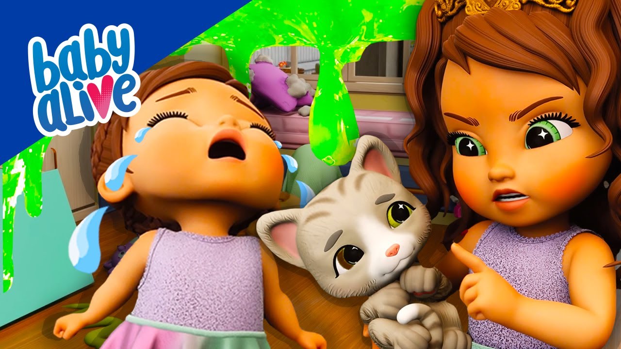 Baby Alive Official 🥹 What's Wrong Princess Ellie? 💦 Kids Videos 💕 ...