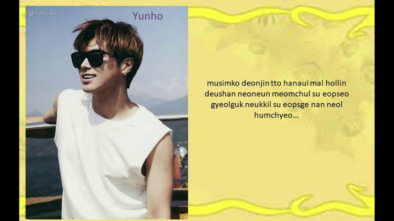 U-KNOW (유노윤호) - ‘Follow' LYRICS - YouTube