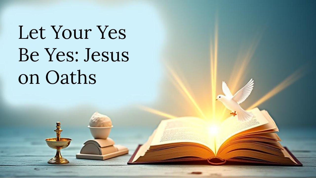 “Let Your Yes Be Yes – Jesus on Oaths” - YouTube