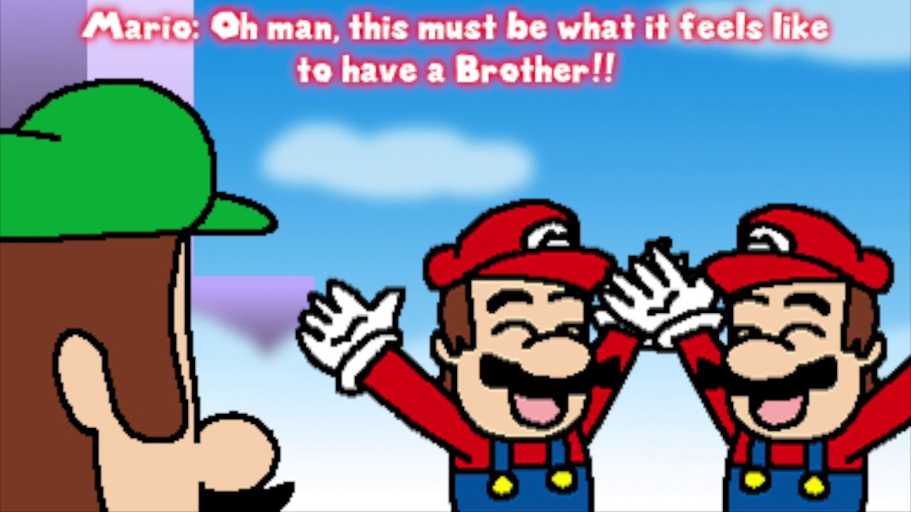 Super Mario Shorts: When Mario has a New Brother - YouTube