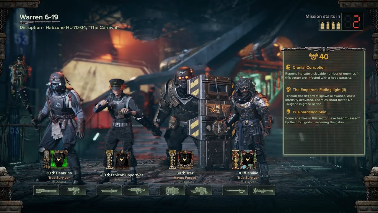 Auric Damnation Havoc 40 ║ Warren 6-19 ║ Zealot Shock Maul + Flamer 1.6 ...