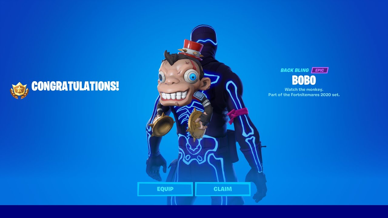 How to Unlock FREE Bobo Backbling in Fortnite! Consume Legendary Loot ...