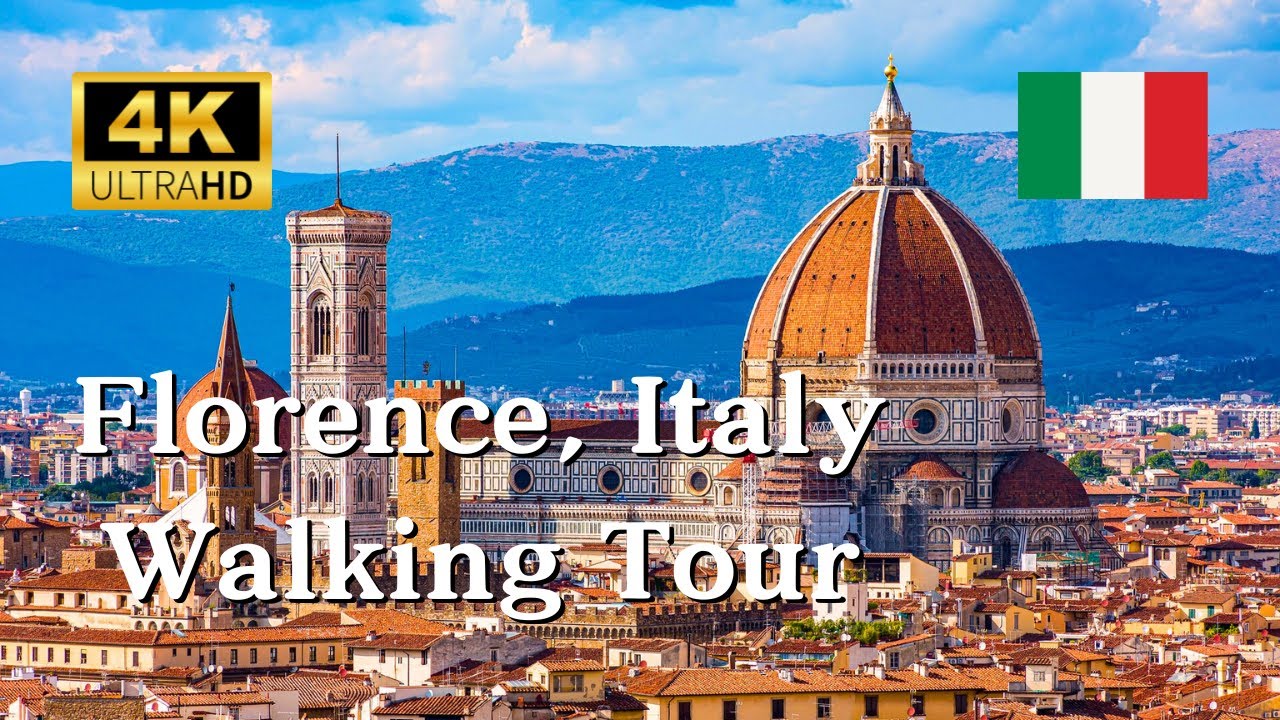 Florence in Summer, Italy - Virtual Walking Tour - [Journey Of ...