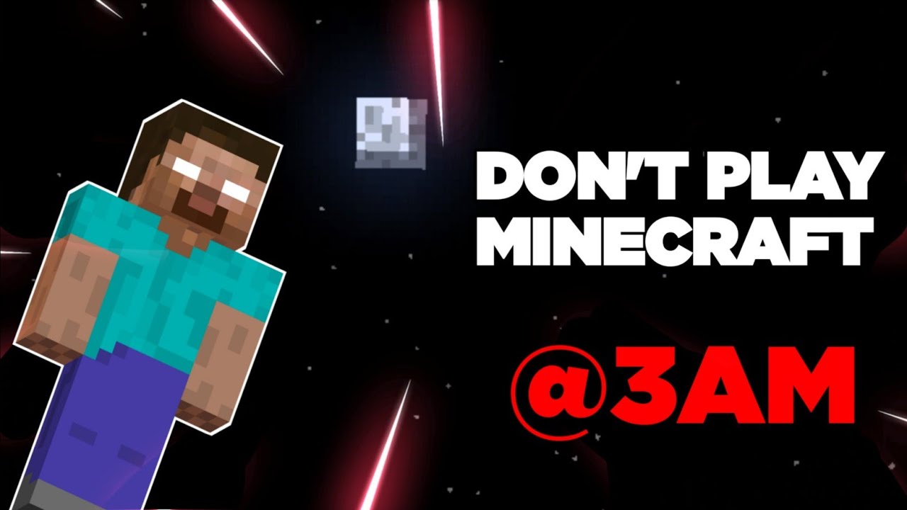 Don't Play Minecraft At 3 AM 😱 #Shorts - YouTube