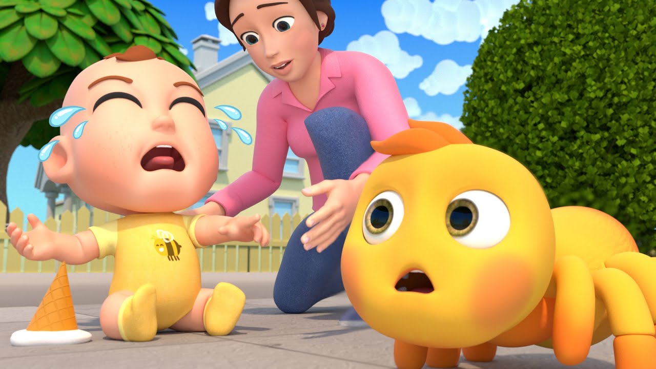 Boo Boo Song | Spider, Ants and Caterpillar | Lalafun Nursery Rhymes ...