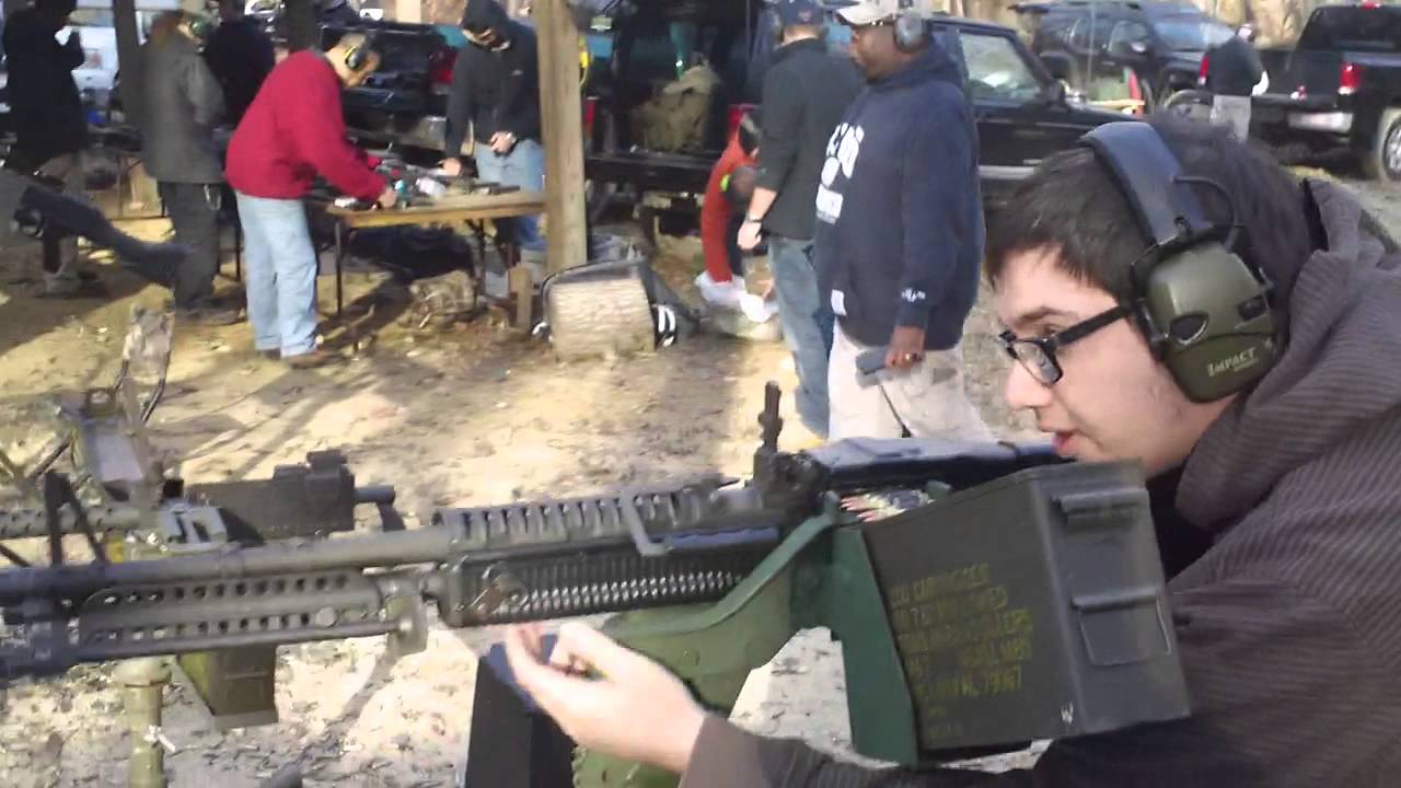 M60 - Engage Armament 2012 Machine Gun/Pumpkin Shoot - YouTube