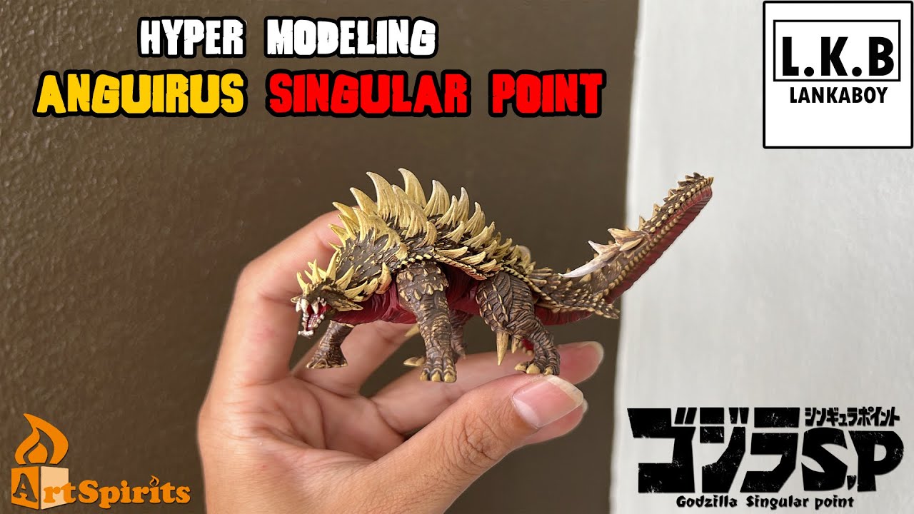 [Boy Review] รีวิว Artspirits Anguirus Singular Point Figure - YouTube
