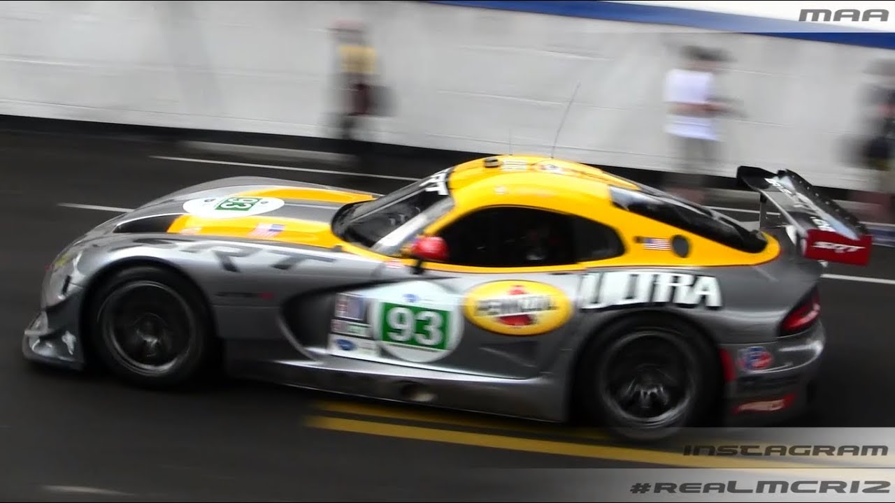 2013 SRT Viper GTS-R Sound - Baltimore Grand Prix - YouTube