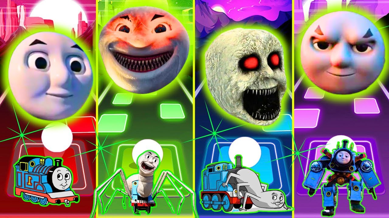 💥 THOMAS THE TRAIN CARTOON 🆚 EVIL THOMAS 🆚 SPIDER THOMAS CARTOON 🆚 ...