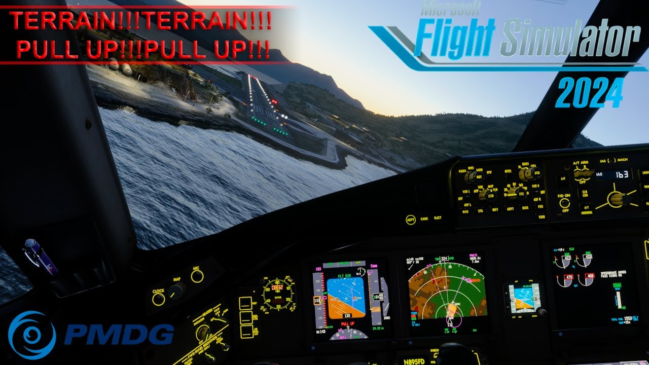 TERRAIN!!! TERRAIN!!! PULL UP!!! PULL UP!!! | MSFS2024 | BOEING 777F ...