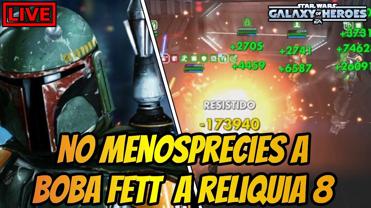 No Menosprecies a Boba Fett R8 - GAC 3vs3 R6 | Star Wars: Galaxy of ...
