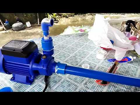 1/2 water pump bought online via shopee#testing and installation plus unboxing