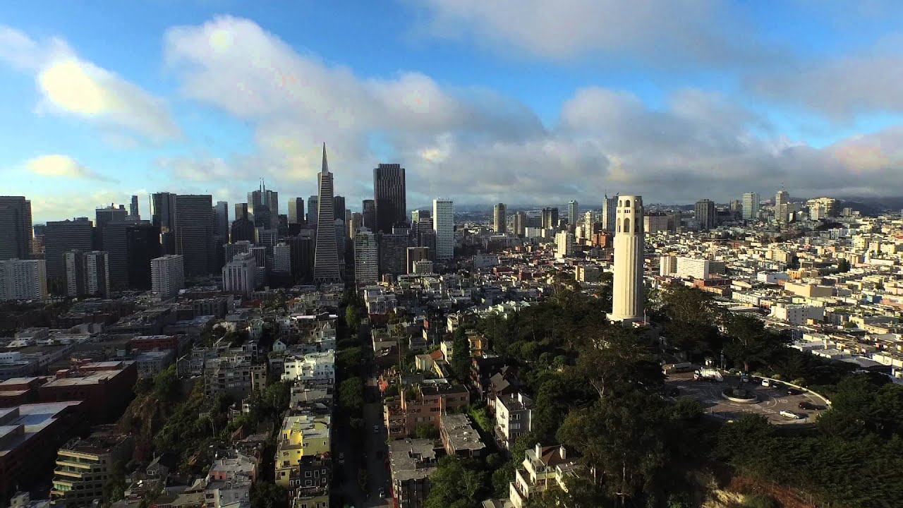 Coit Tower SF 4k - YouTube