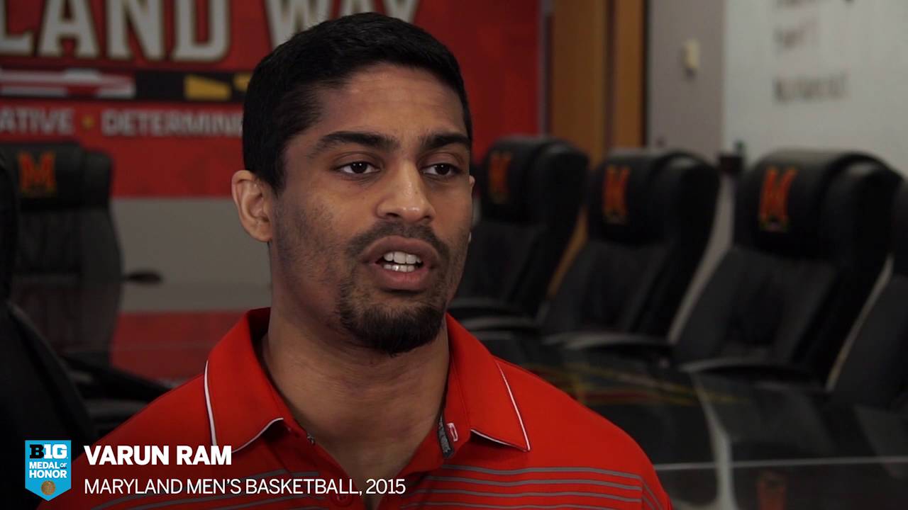 Big Ten Medal of Honor – Maryland’s Varun Ram - YouTube