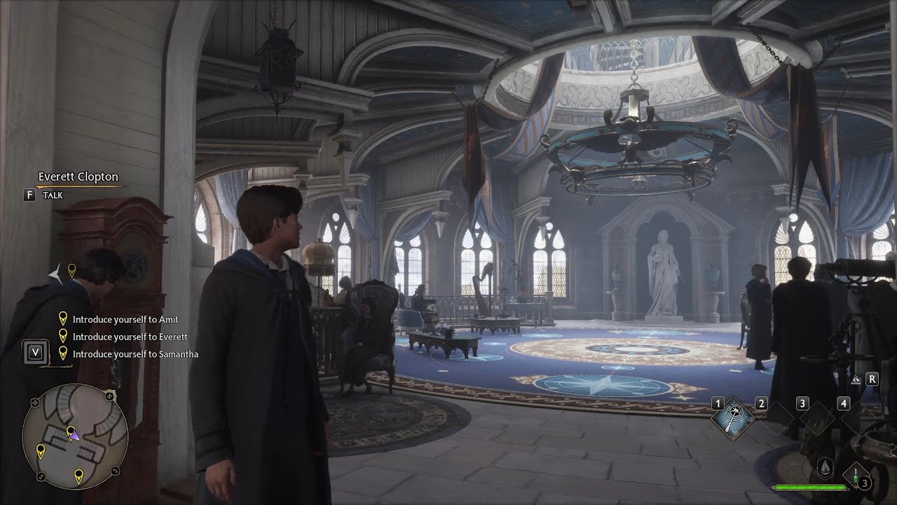 Hogwarts Legacy PC Gameplay | New Character | Ravenclaw Common Room ...