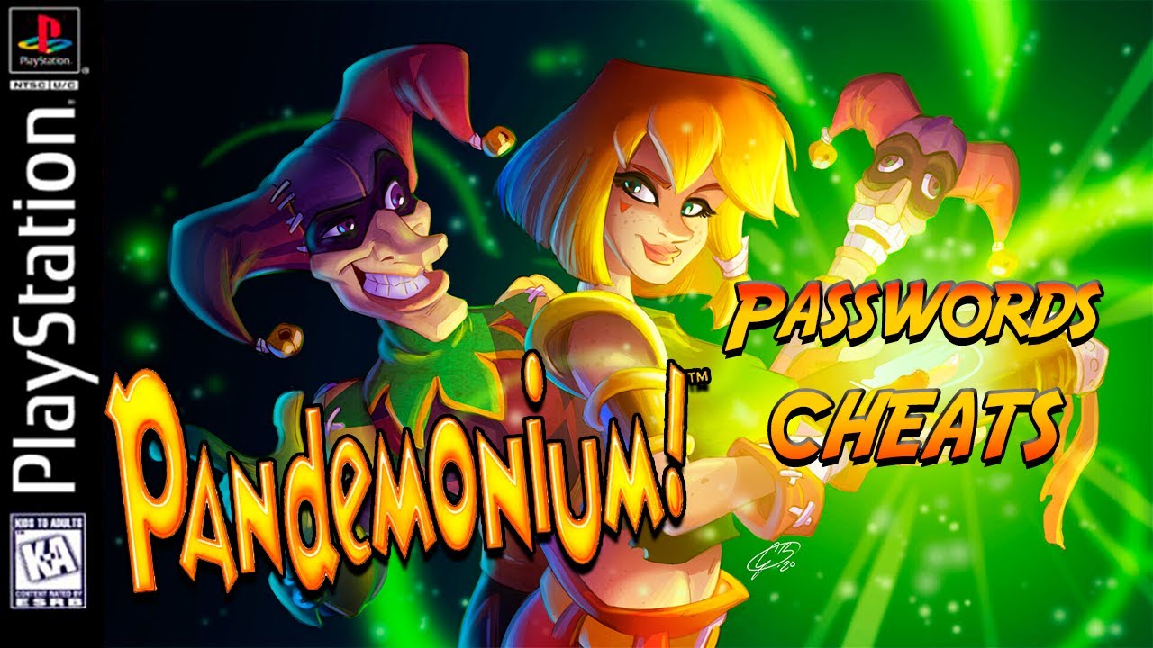 Pandemonium! CHEAT CODES PASSWORDS! - YouTube
