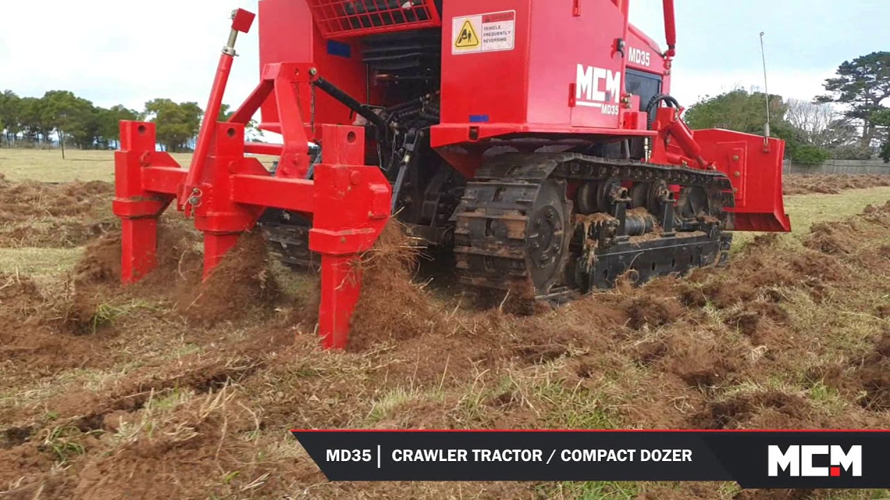 MD35 Crawler Tractor/Compact Dozer with Three Shank Ripper - Eastwind ...