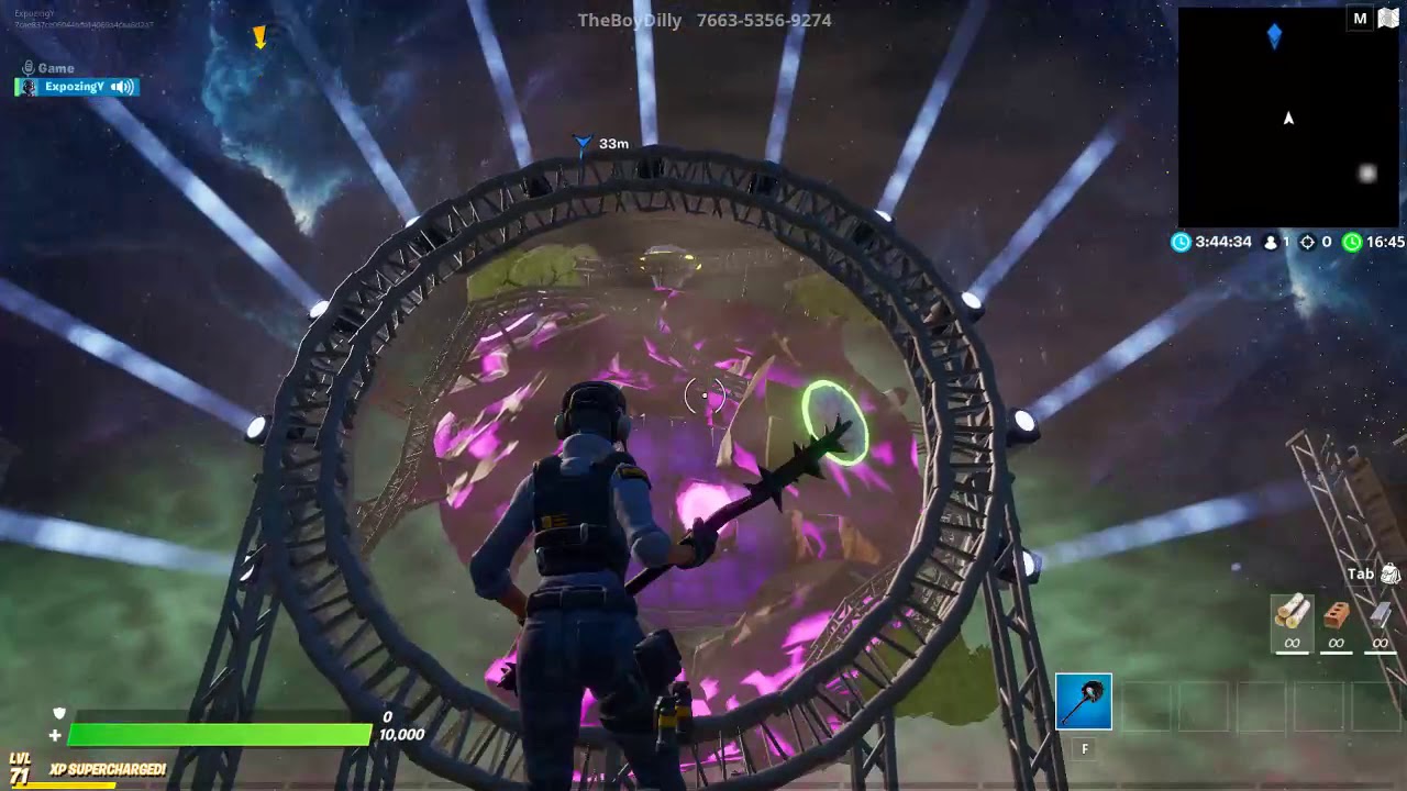 Travis Scott live event creative (Fortnite) - YouTube