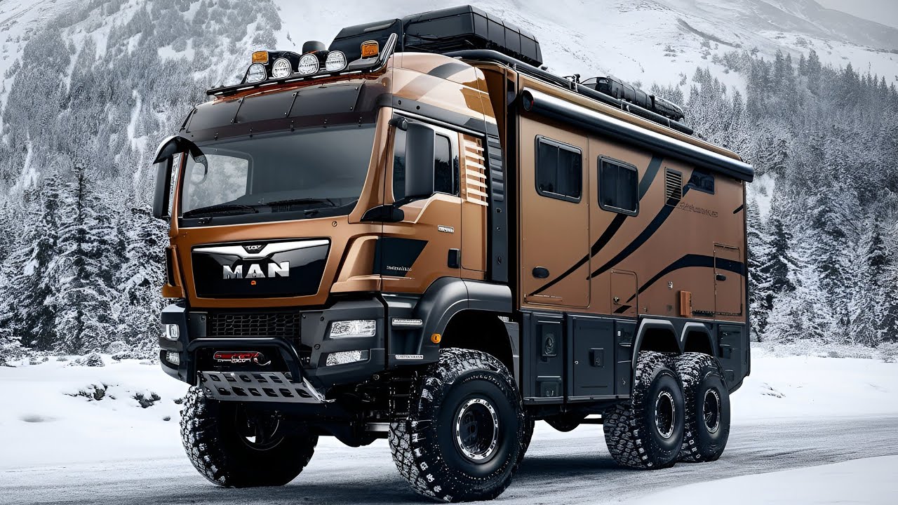 "2025 MAN Truck Motorhome – Redefining Road Trips in Style" - YouTube