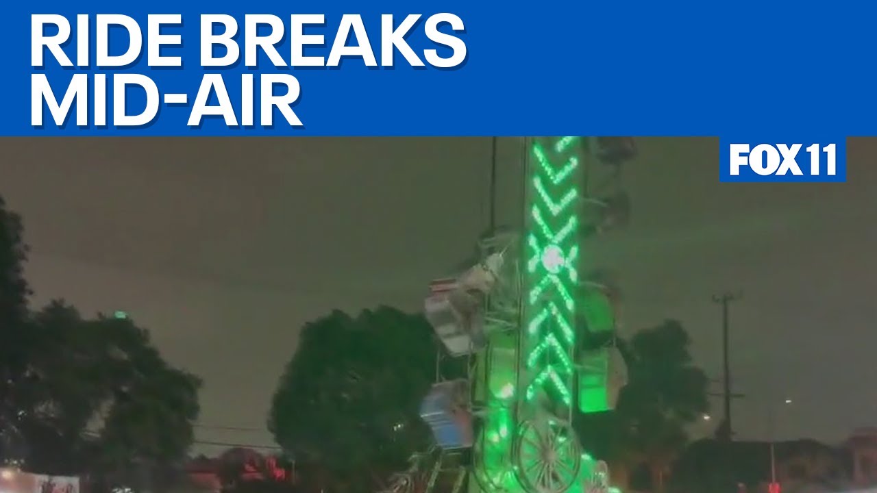 Carnival ride breaks mid-ride | FOX 11 LA - YouTube
