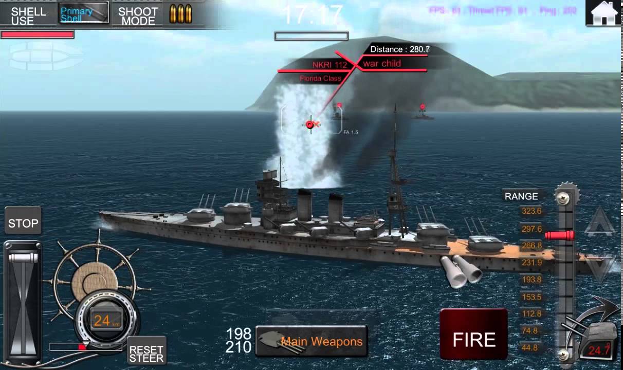 Naval Frontline - Conte Di Cavour (1940) Class Battleship - YouTube