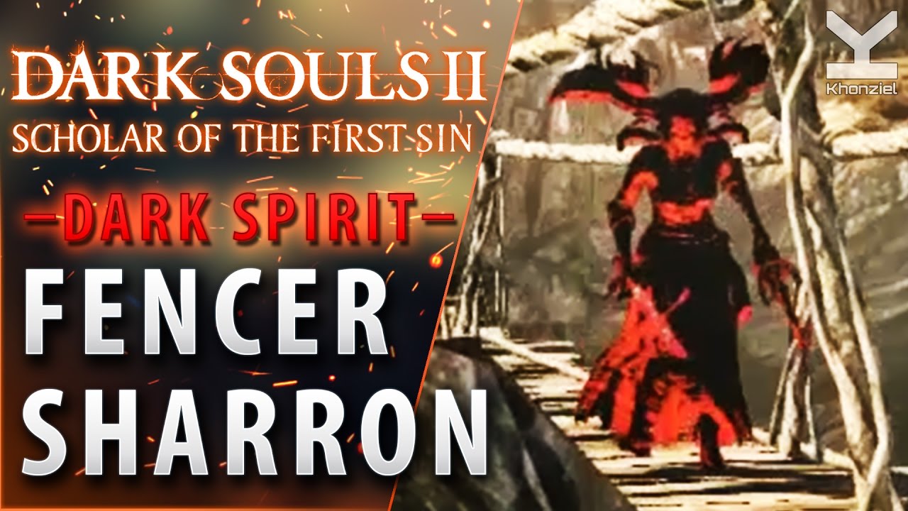 Dark Souls II: SotFS - Dark Spirit - Fencer Sharron - Dragon Aerie ...