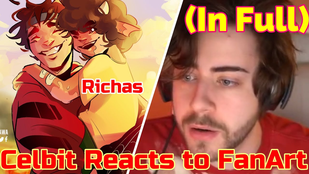 Cellbit & Richarlyson reacts to Most Recent Fan art on museum on QSMP ...