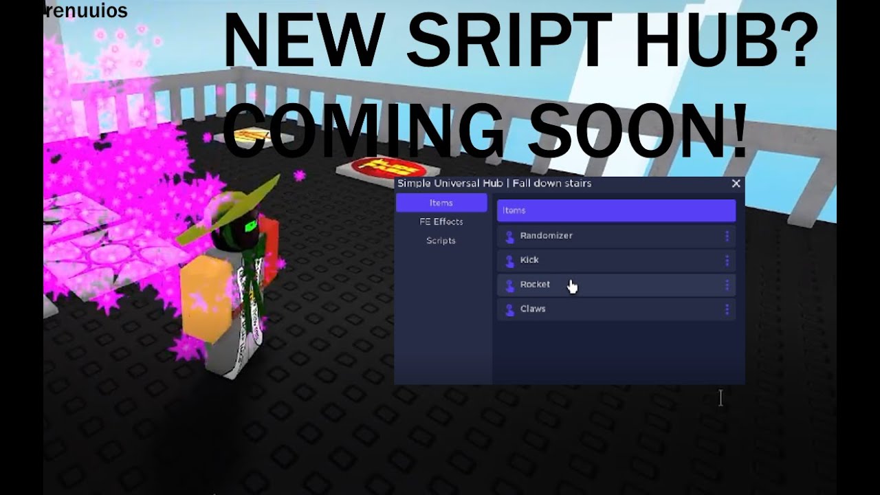 NEW SCRIPT COMMING SOON! SIMPLE UNIVERSAL HUB - YouTube