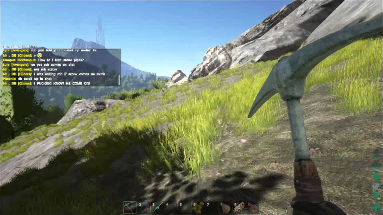 ARK: Survival Evolved - GREAT METAL FARMING SPOT NW OF BLUE OBELISK ...